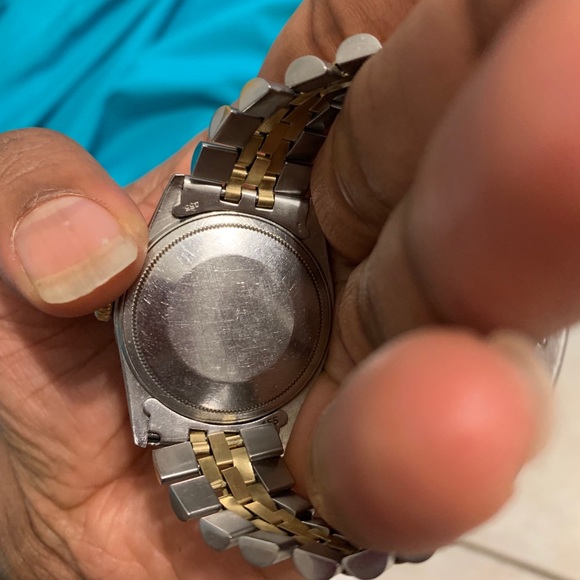 Rolex | Accessories | Silver Red Face Rolex Wit Diamonds | Poshmark